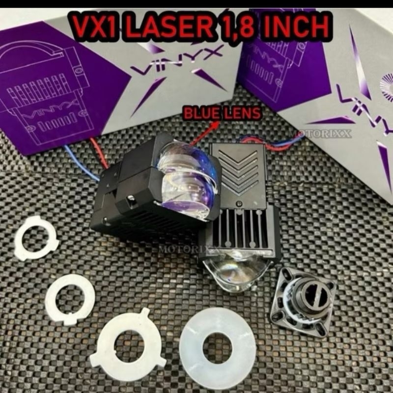 Jual ORIGINAL VINYX MATRIX VX1 TIPE LASER 1,8 INCH MOTOR MOBIL PNP ...