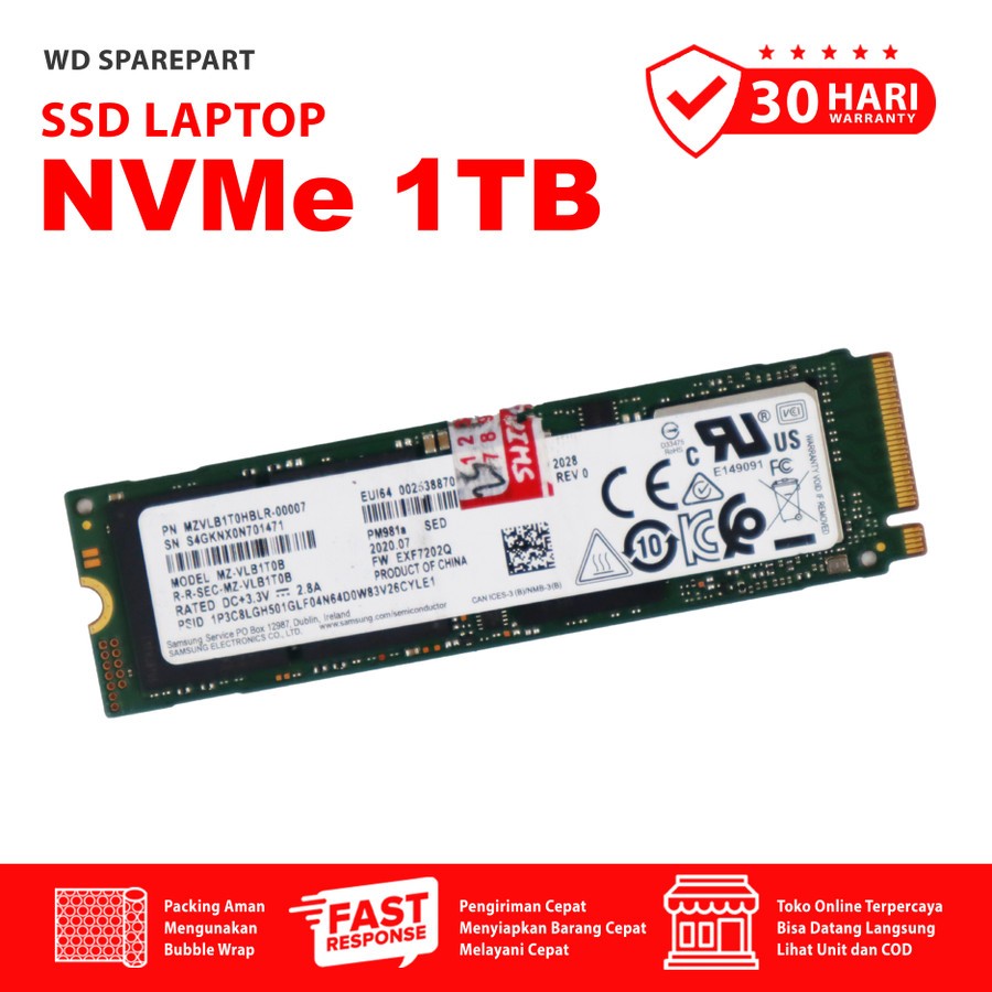 Jual SSD NVME LAPTOP 1TB Murah | Shopee Indonesia