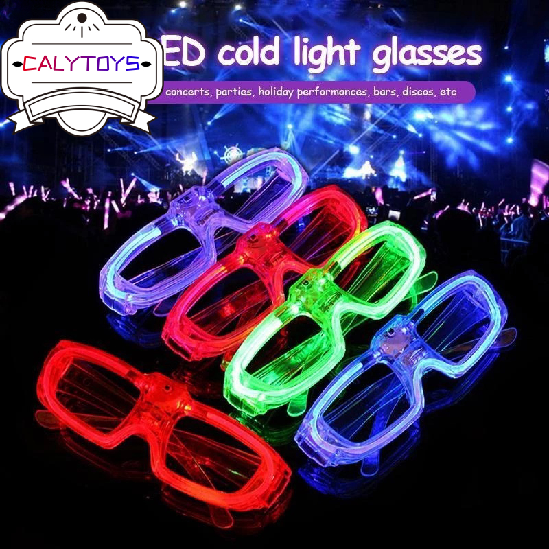 Jual Kacamata Lampu Neon LED / Kacamata DJ / Kacamata LED Colorful ...