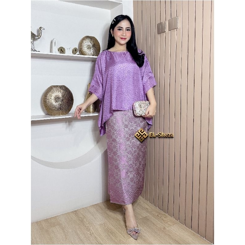 Jual BLOUSE VISCOSE AYUNDA SATU SET ROK LILIT SONGKET | Shopee Indonesia