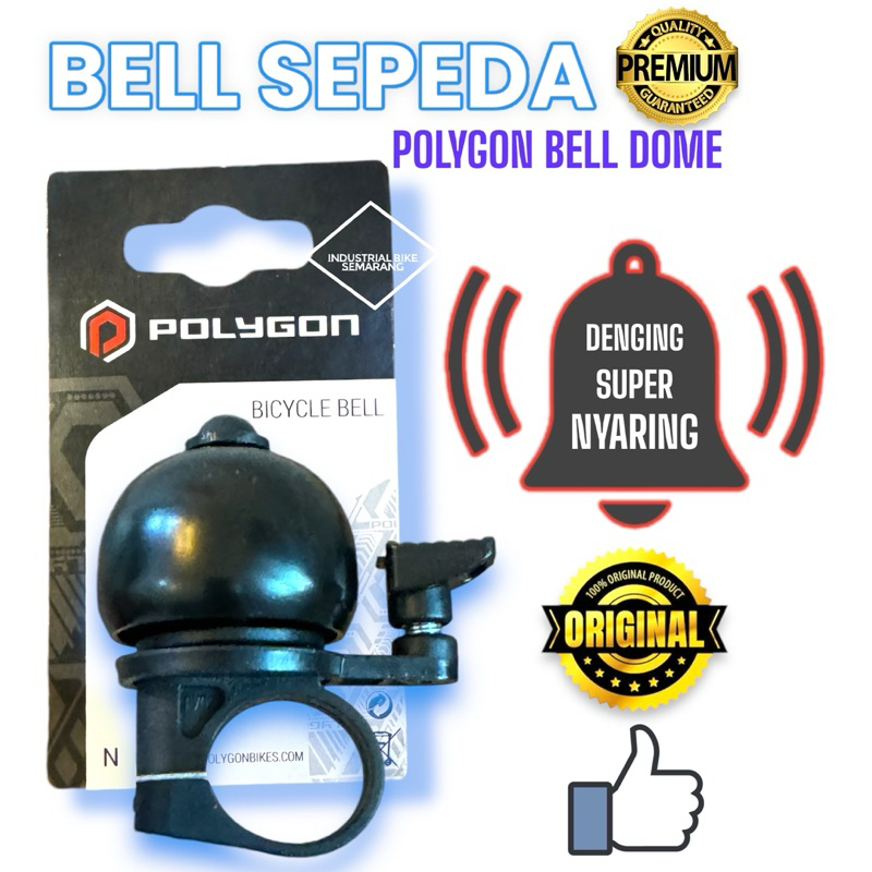 Jual ( POLYGON DOME JET BELL ) Bel Sepeda Bell Klakson Ting Universal ...