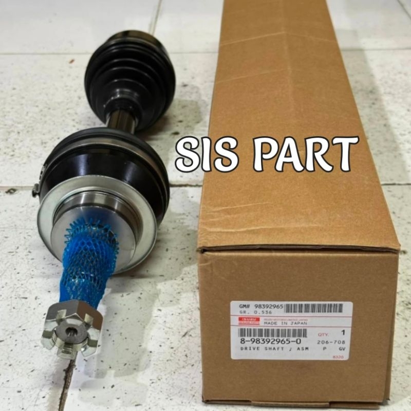 Jual CV Joint Drive Shaft Assy As Roda Depan Isuzu DMAX 1900CC RZ4F | Shopee Indonesia