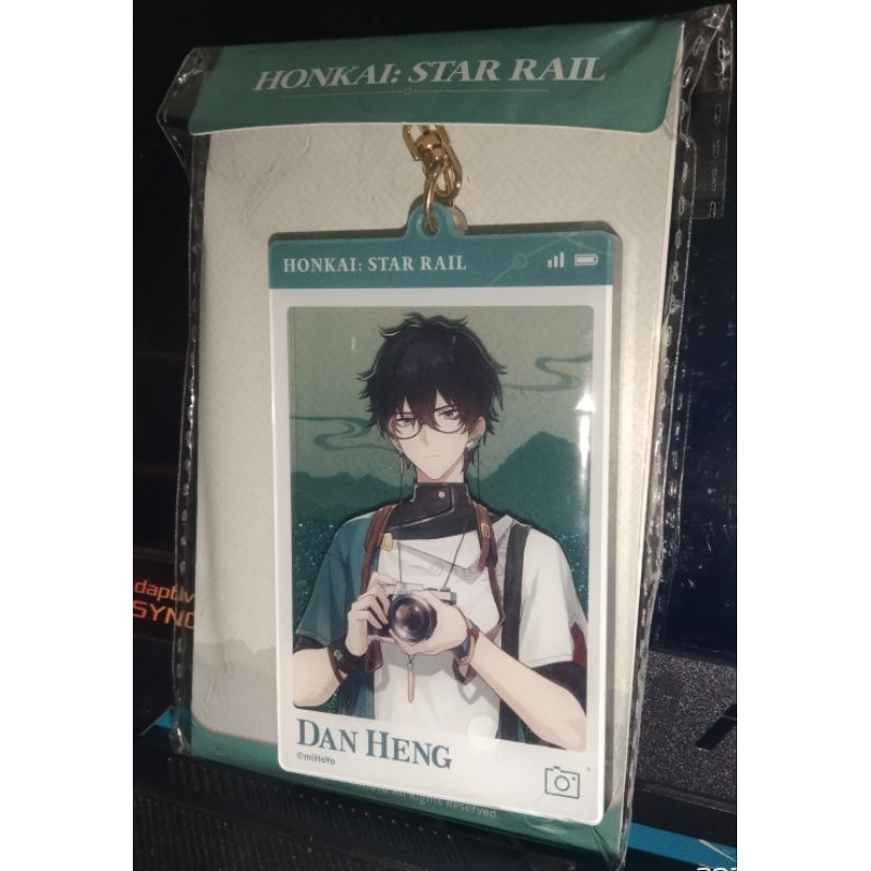 Jual OFFICIAL HSR MERCH Quicksand Pendant Dan Heng Express Travel Notes ...