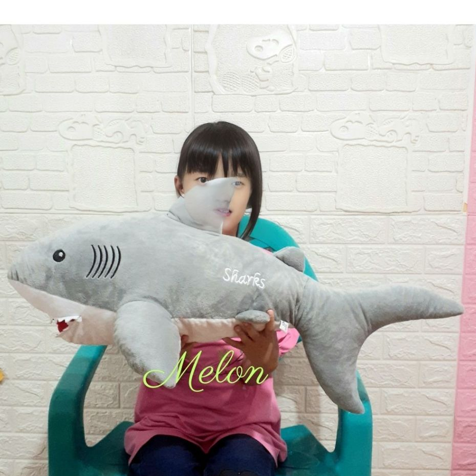 Jual Boneka Ikan Hiu Daddy Mommy Sharks Besar SNI | Shopee Indonesia