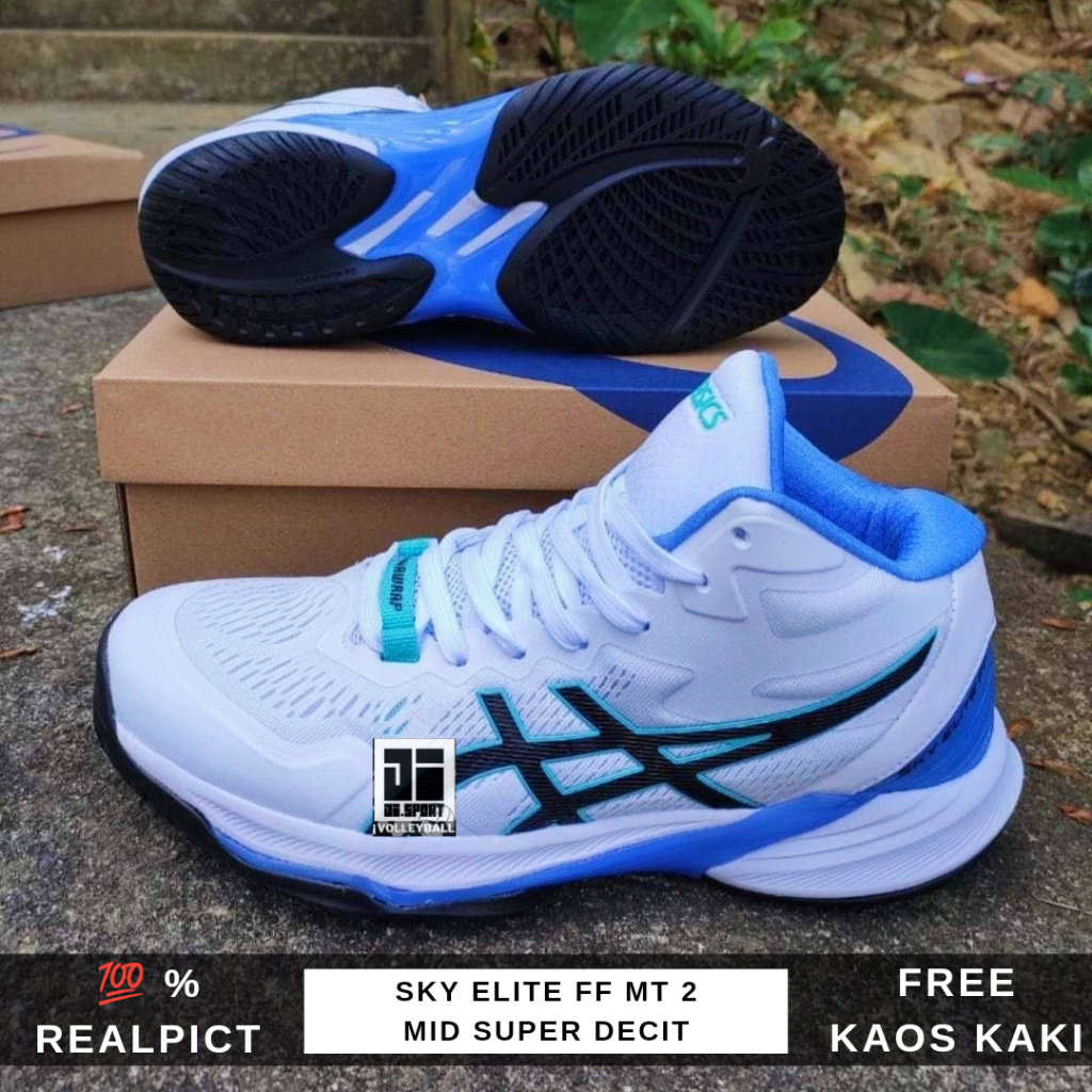 Jual sepatu voli skay elit ff2 mid super premium berdecit sepatu voly ...