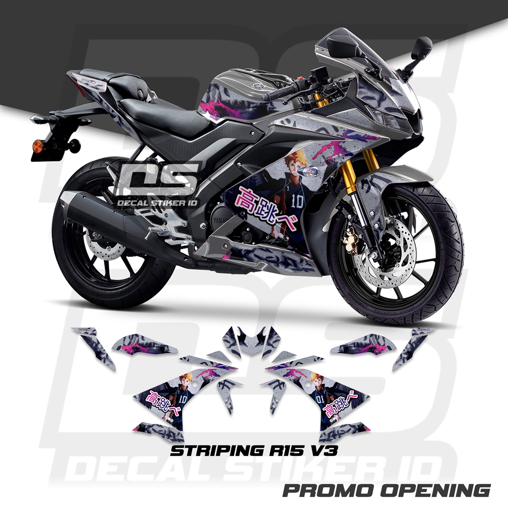 Jual Striping r15 v3 anime, sticker r15 v3, decal striping r15 v3 anime ...