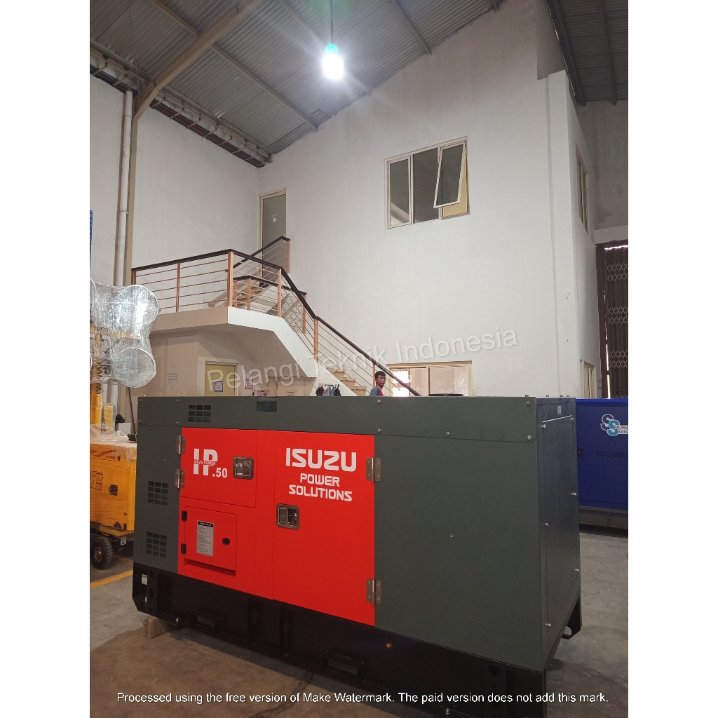Jual Genset 50 kva ISUZU Silent Diesel Generator IP50 Original ...