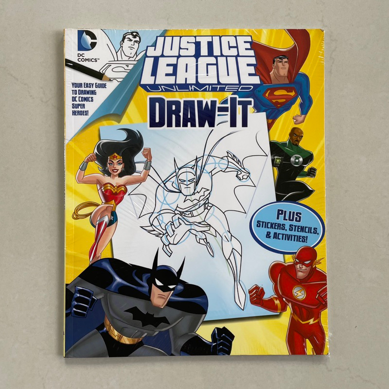 Jual Buku ORI | Draw It Justice League Unlimited | Easy Guide to ...