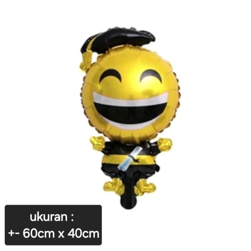 Jual Balon foil graduation jumbo balon graduation jumbo balon wisuda ...