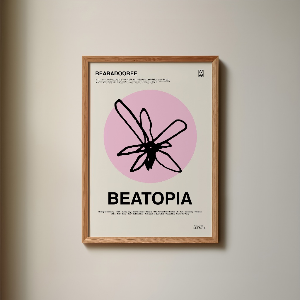 Jual Poster Beabadoobee "Beatopia" | PinkPantheress, Matty Healy and ...