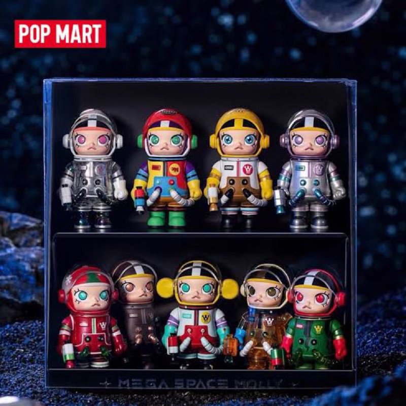 Jual Mega Space Molly 100% Version 1 Original Pop Mart | Shopee Indonesia