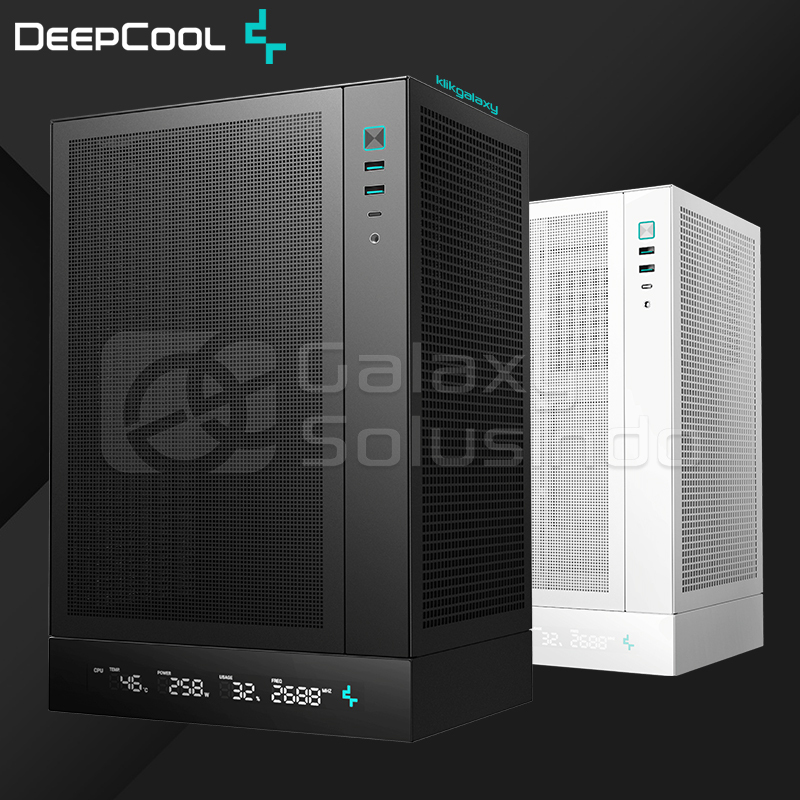 Jual DeepCool CH170 Digital Mesh Vertical Mini-ITX Case - Black White ...