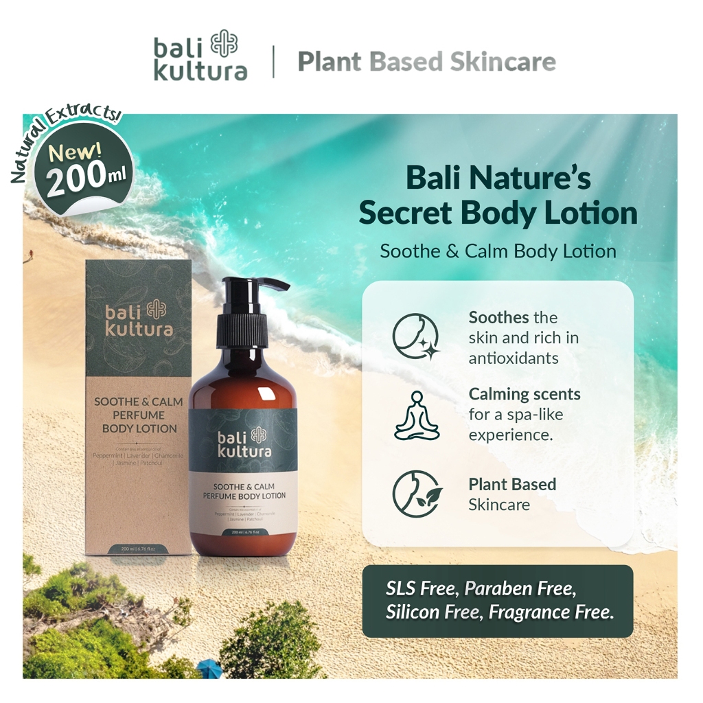 Jual Bali Kultura Body Lotion 200mL - Membantu Samarkan Bekas Luka with ...