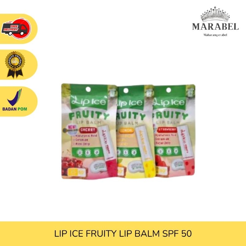 Jual Lip Ice Fruity Lip Balm SPF 50 | Shopee Indonesia
