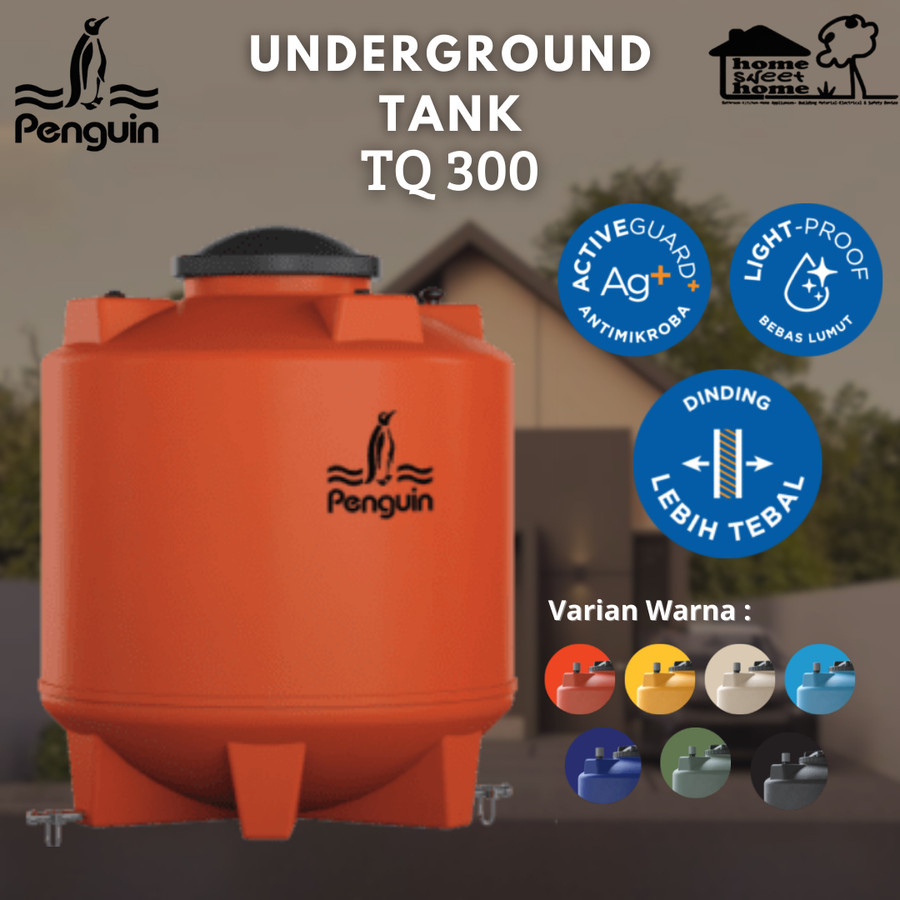 Jual Penguin Tangki Air TQ 300 Kapasitas 3000 Liter Underground Tank ...