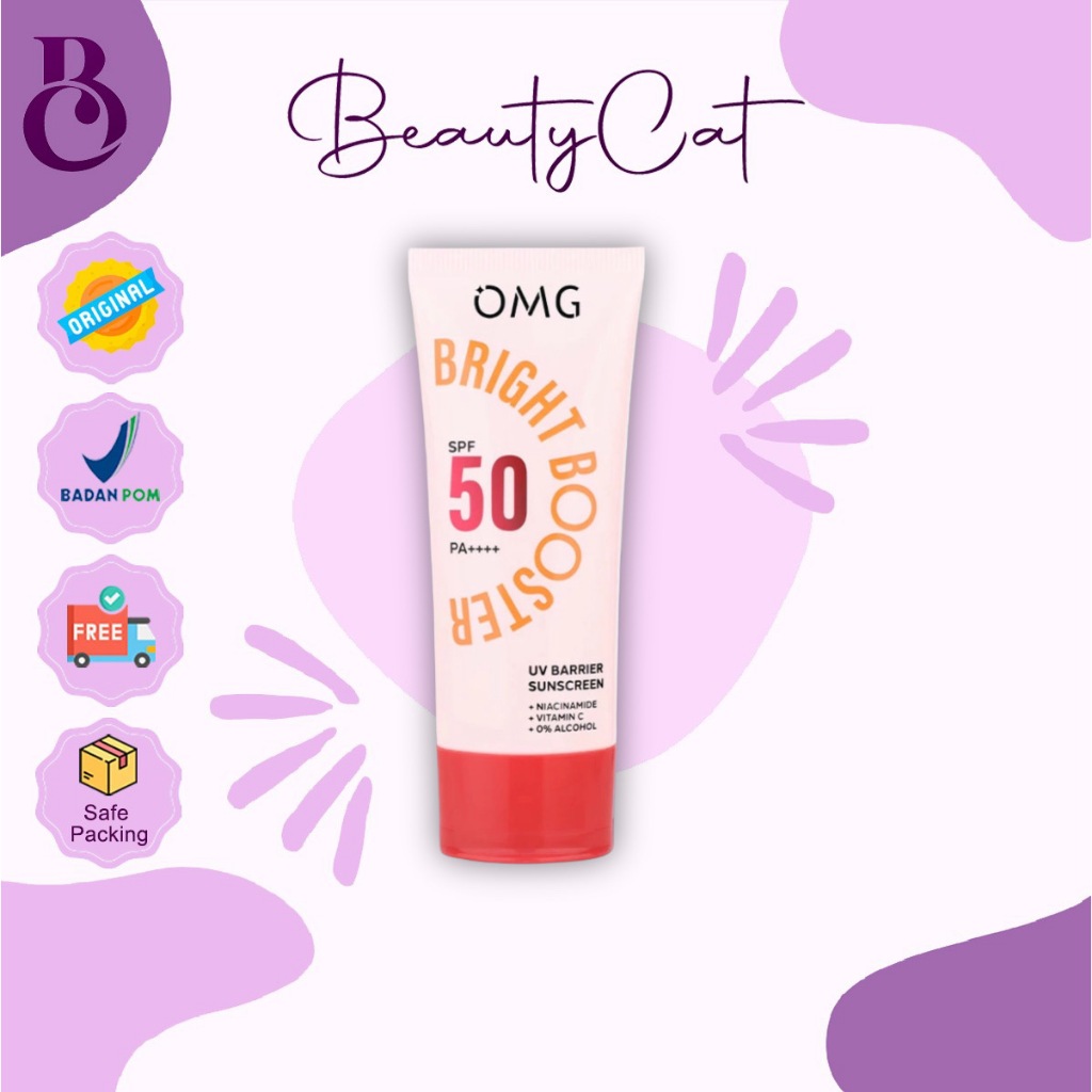Jual OMG Oh My Glow UV Barrier Sunscreen SPF 50 PA++++ 25ml | Sunscreen ...