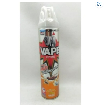Jual Obat Nyamuk Semprot 600ml Aerosol Ultra Orange Vape Fumakilla ...