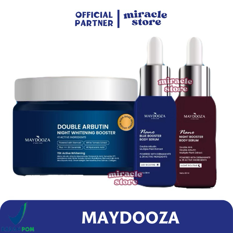 Jual ORIGINAL! MAYDOOZA DOSTING HB LOTION NEW!!! MAYDOOZA SERUM BIRU ...