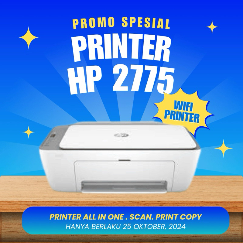 Jual PRINTER HP ALL IN ON, PRINT, SCAN, COPT PLUS WIFI | Shopee Indonesia