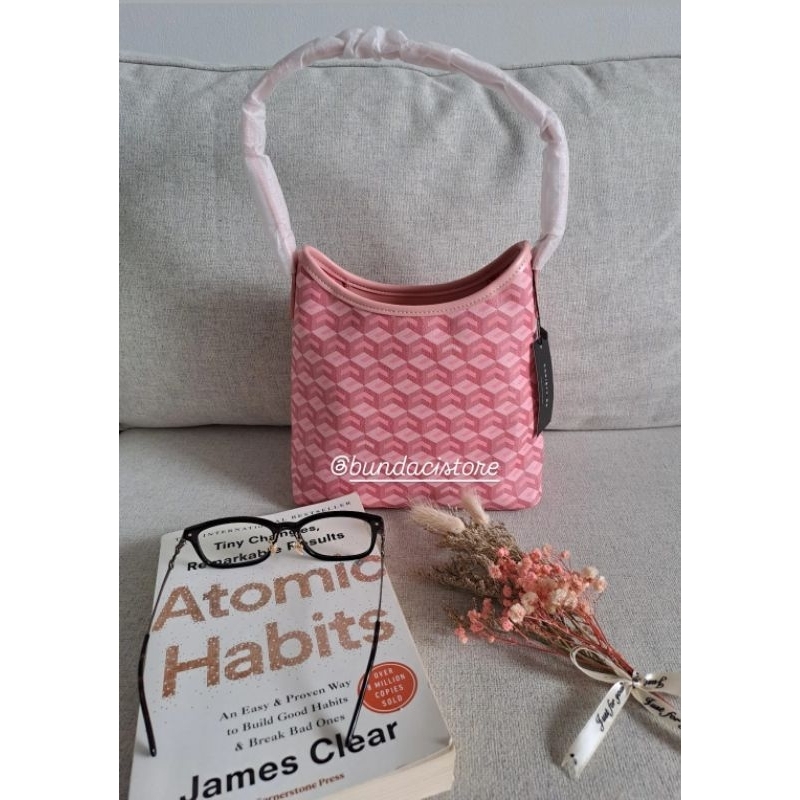 Jual ALESSO MINI HOBO CHRISTY NG ORIGINAL (PINK) | Shopee Indonesia