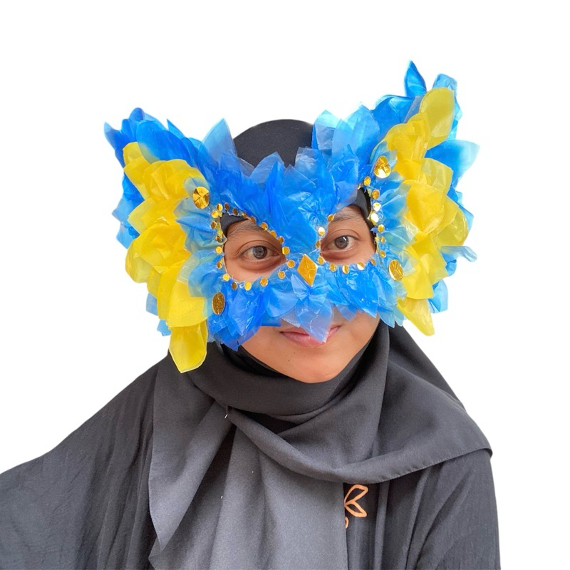 Jual Bando Kacamata Daur Ulang dari Plastik Kostum Atribut Karnaval ...