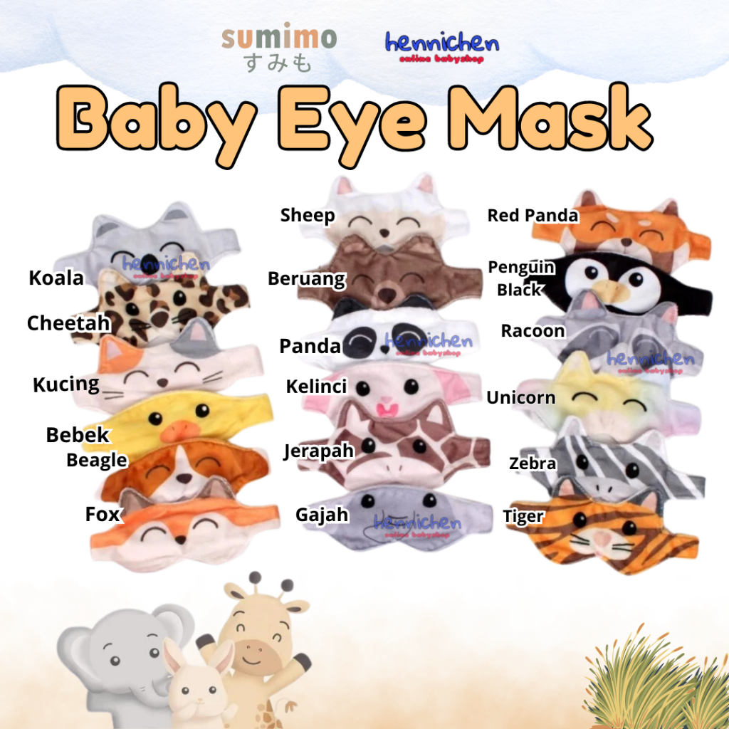 Jual Sumimo Baby Eye Mask Kacamata Jemur Bayi | Shopee Indonesia