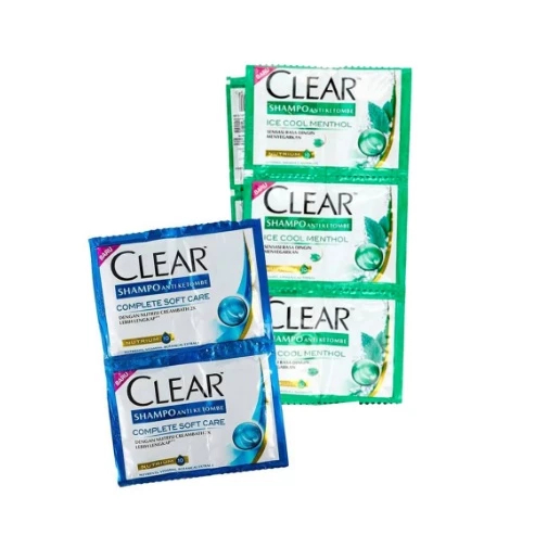 Jual SAMPO CLEAR SACHET / 1 RENCENG ISI 12 / 9ML | Shopee Indonesia