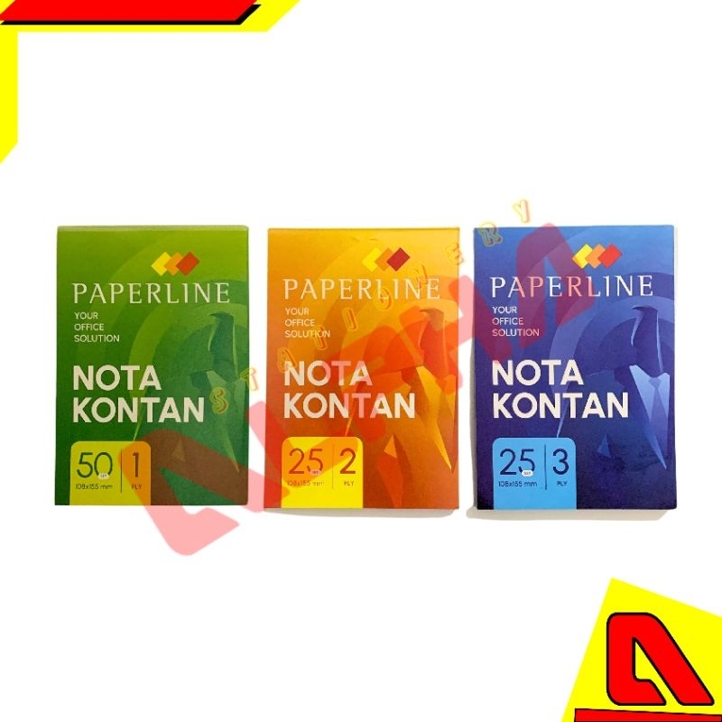 Jual NOTA PAPERLINE NOTA 1 PLY NOTA 2 PLY NOTA 3 PLY NOTA KONTAN ...