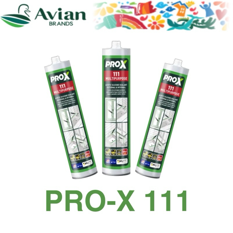 Jual LEM KACA SEALANT PEREKAT SILIKON ||PRO-X 111 ||Lem kaca|| SILICON ...