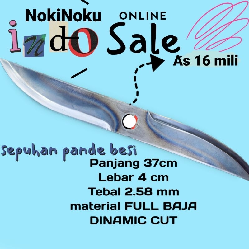 Jual Pisau Cacah Rumput As 16 mm Gerinda Pisau Rumput Asli Baja ...