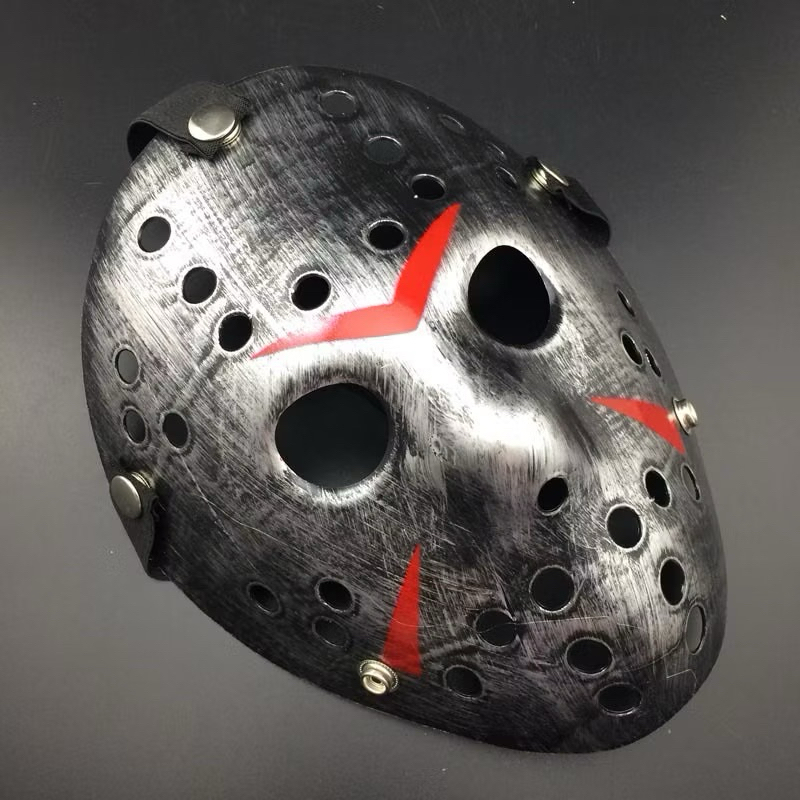 Jual D3v!! Topeng mask jason hockey/cosplay jason hockey silver gold ...