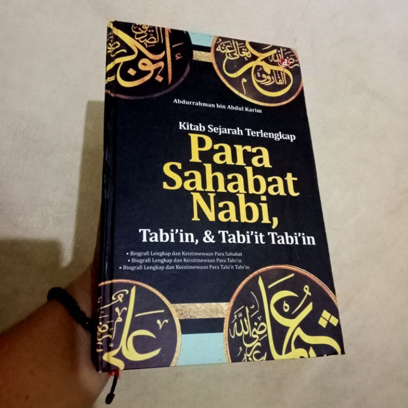 Jual Buku Sejarah Terlengkap Para Sahabat Nabi, Tabi'in, & Tabi'it Tabi ...