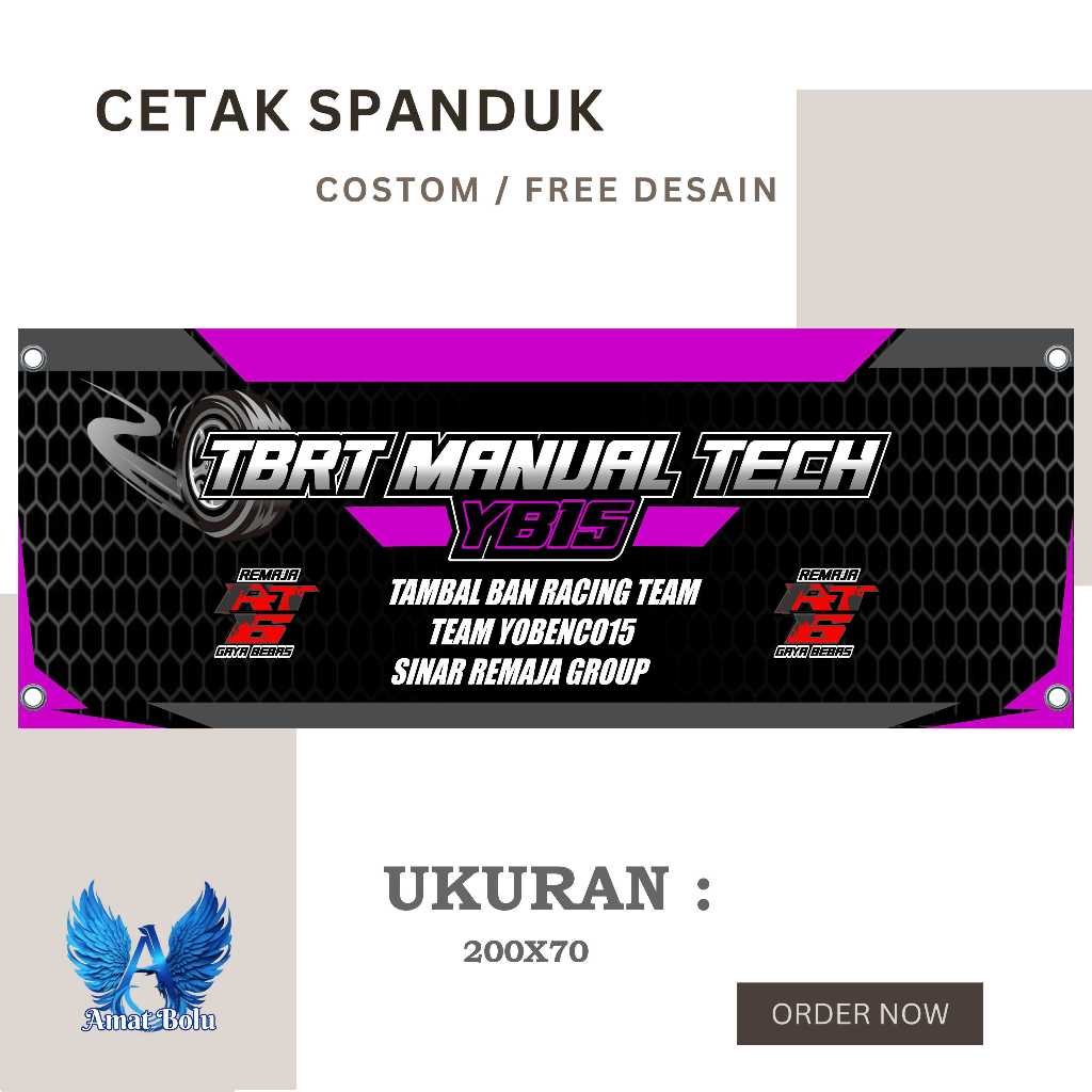 Jual Spanduk Banner BENGKEL TAMBAL BAN RACING BISA REQUEST | Shopee ...