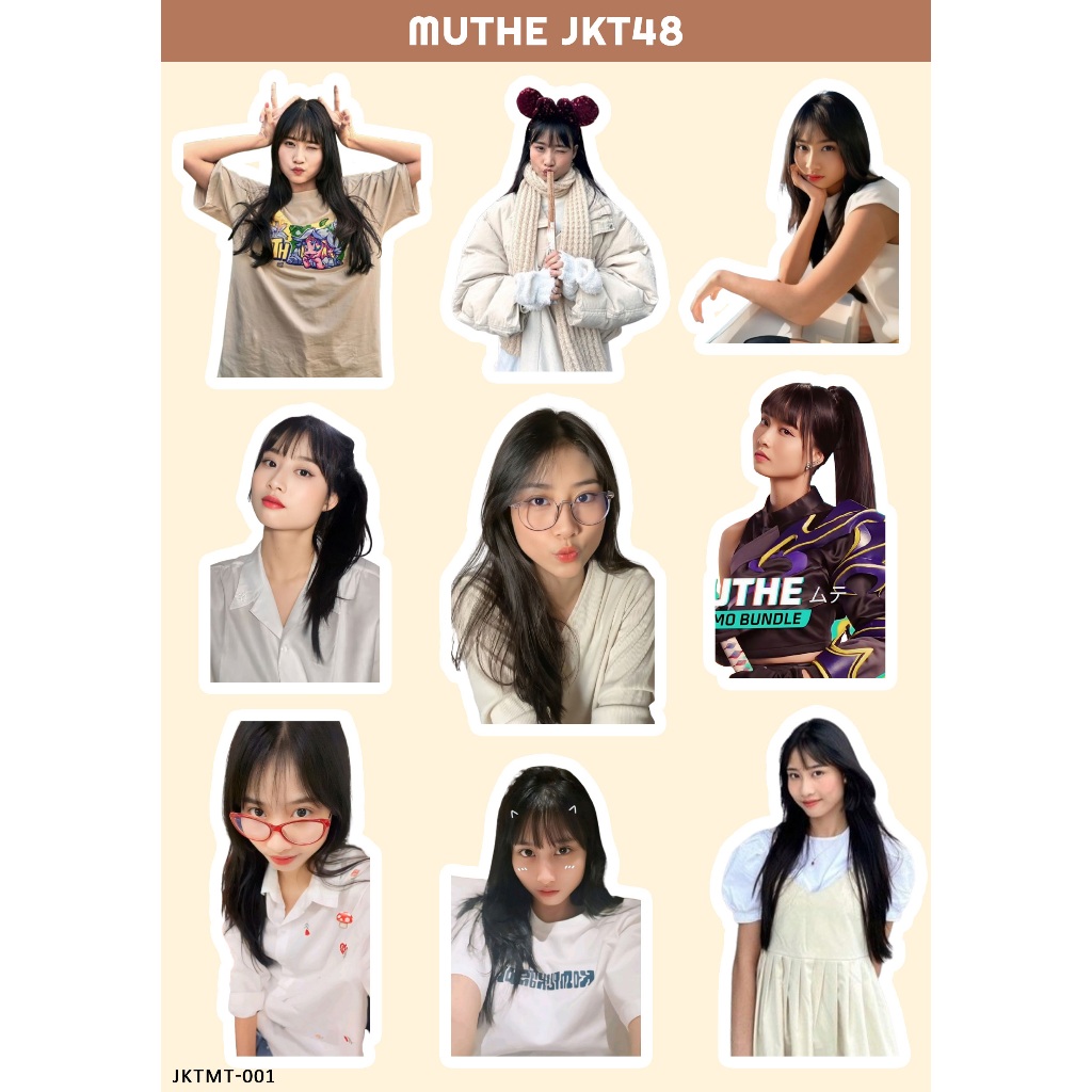 Jual MUTHE STIKER JKT 48 I STIKER JKT 48 I JKT 48 NEW ERA I STIKER ...
