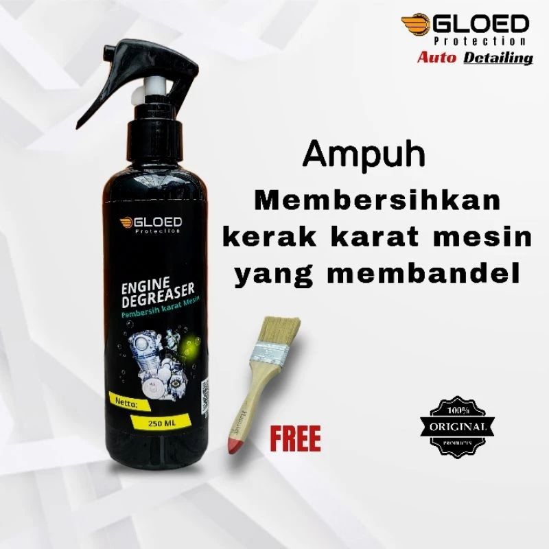 Jual Gloed Engine Degreaser / Pembersih Kerak karat Mesin Motor Mobil | Shopee Indonesia