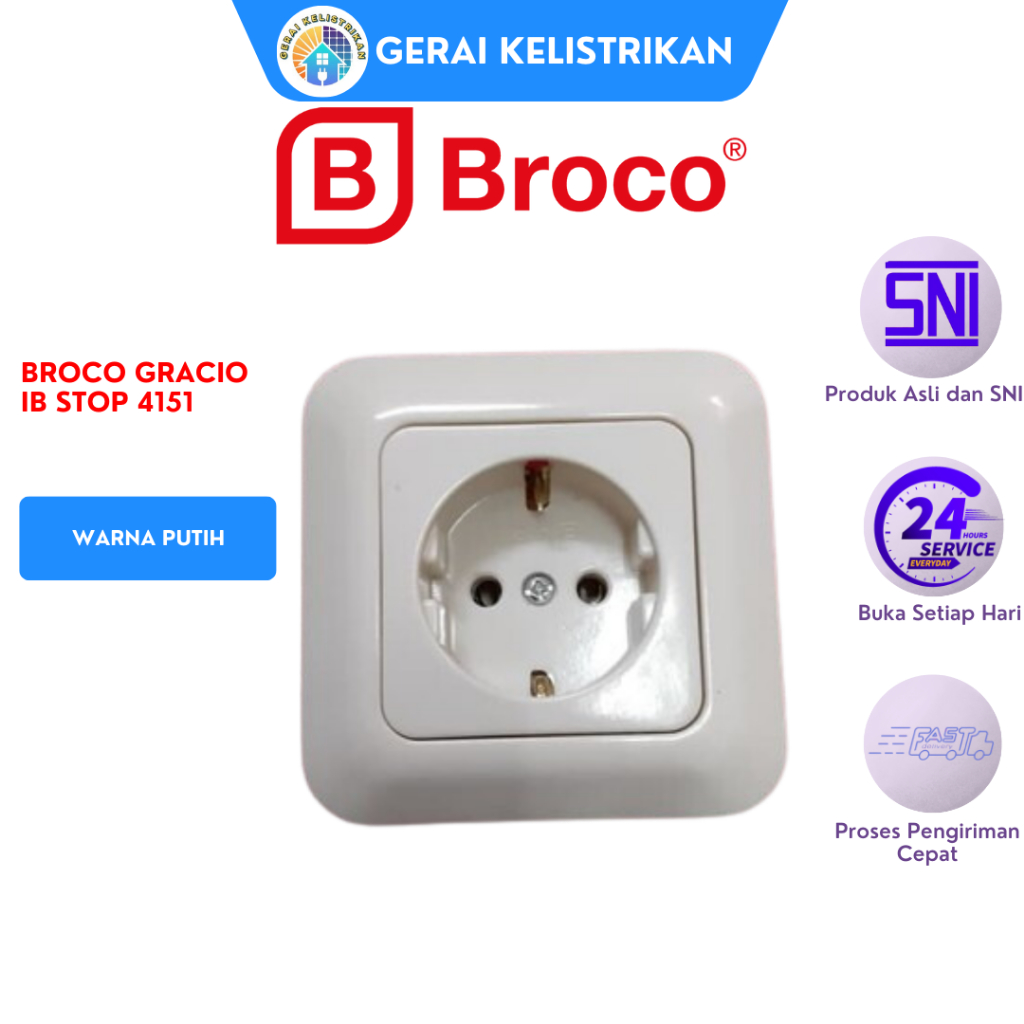 Jual BROCO GRACIO IB STOP - 4151 | Shopee Indonesia
