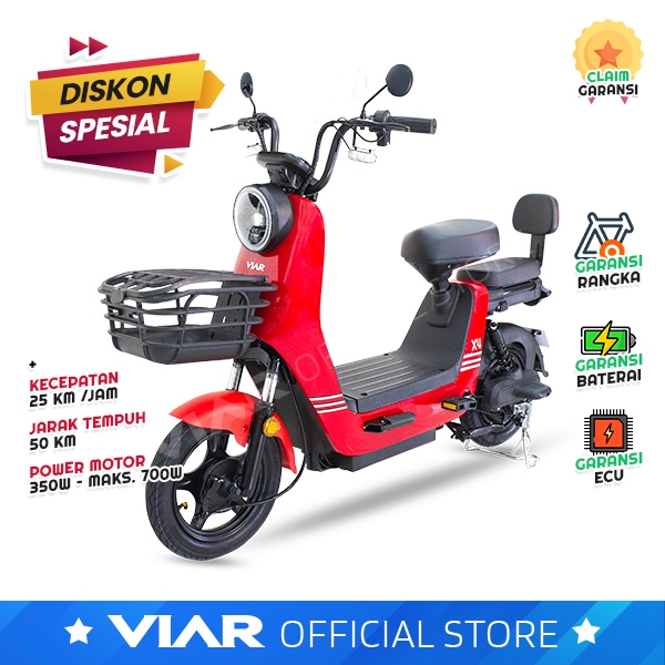 Jual Sepeda Listrik - Viar X4 ORIGINAL VIAR MOTOR | Shopee Indonesia