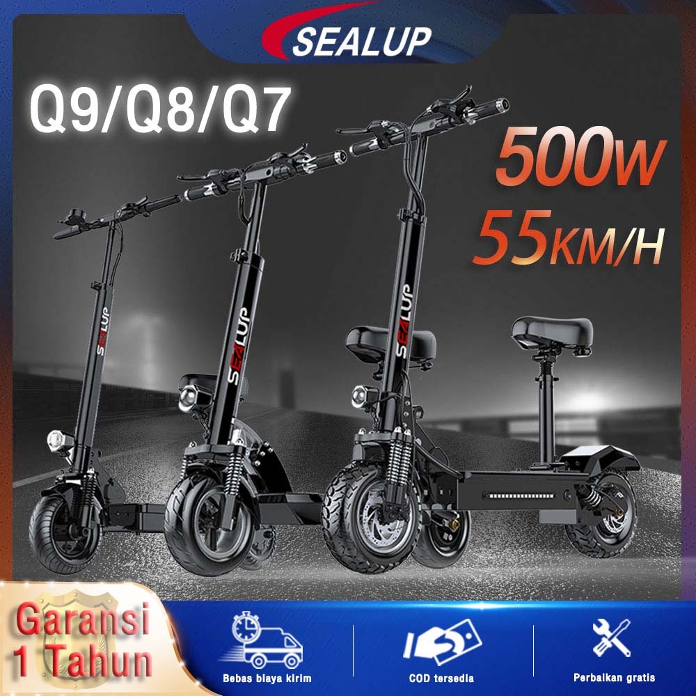 Jual Electric skuter SEALUP Q7/Q8/Q9 Electric Scooter 1000W 500W 48V ...