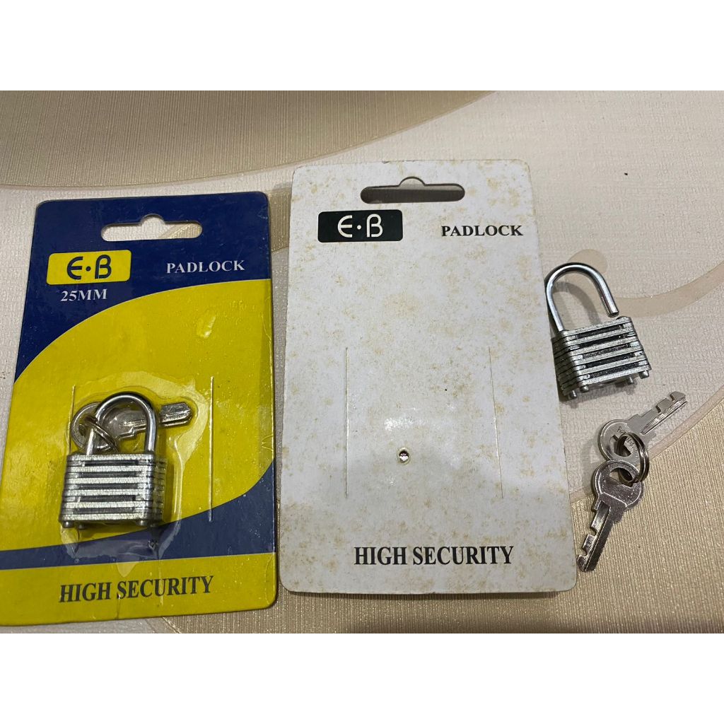 Jual Gembok koper eb ukuran 25mm | Shopee Indonesia