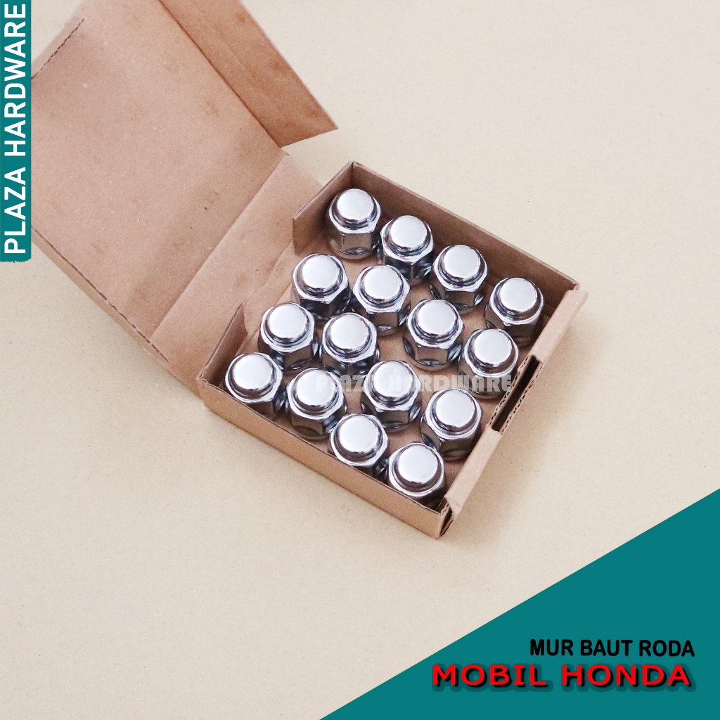 Jual Mur Baut Roda Mobil Honda City Jazz Brio Freed Mobilio Velg Lubang ...