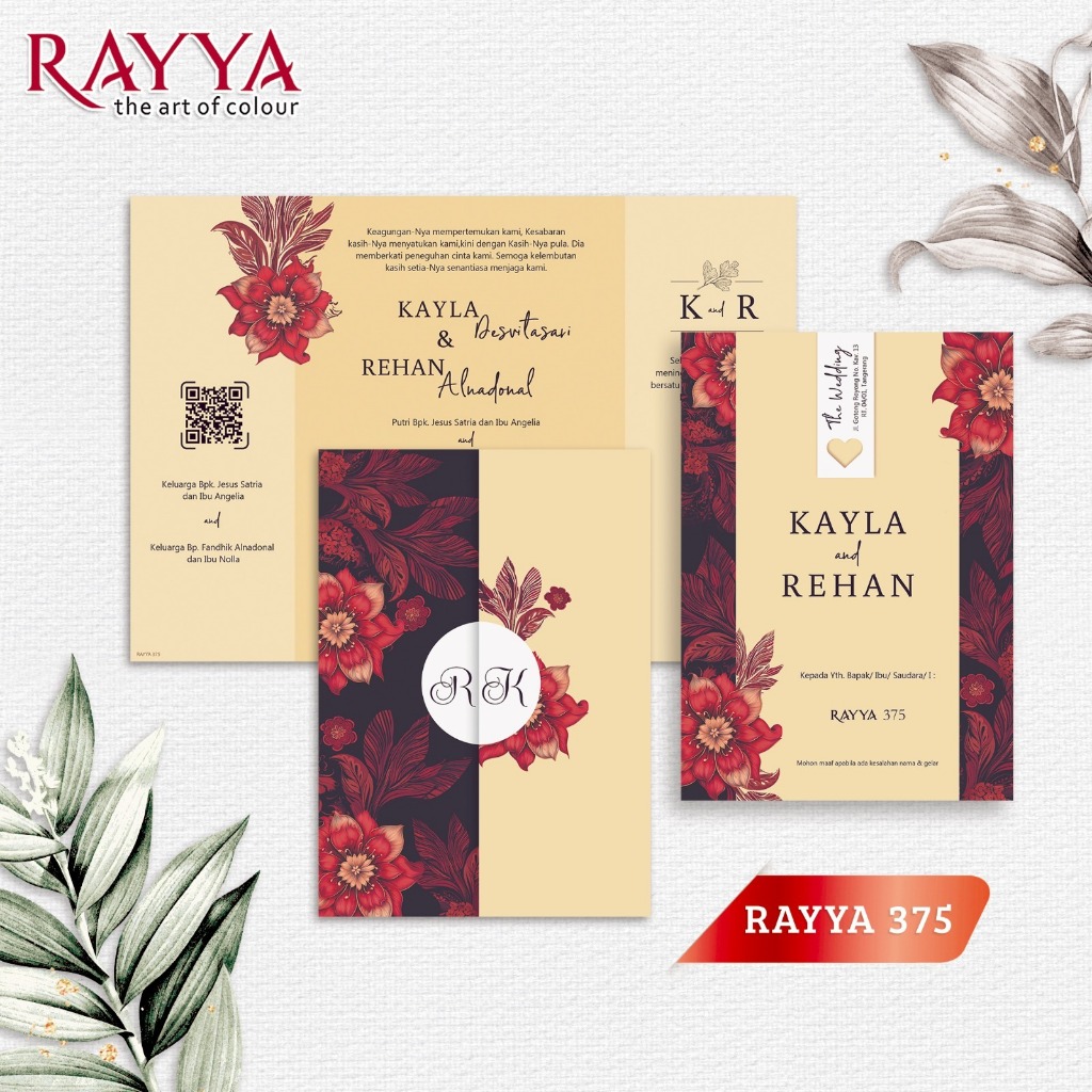 Jual RAYYA 375 Blangko Undangan | Undangan Murah | Shopee Indonesia