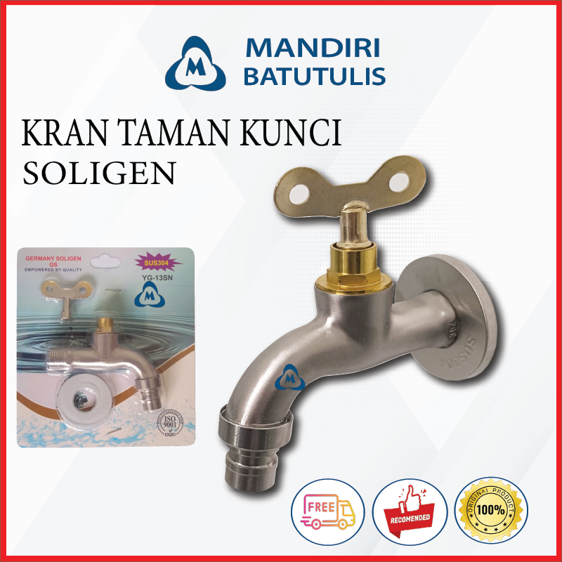 Jual Kran Taman Kunci SOLIGEN - Keran Air Taman Kunci - Keran Pengaman ...
