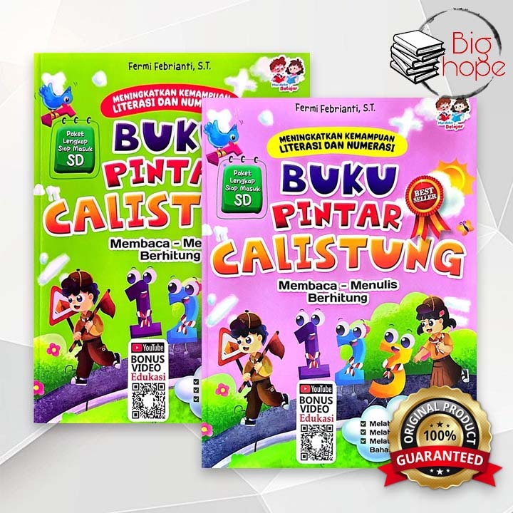 Jual Buku Siap Masuk SD - Buku Pintar Calistung - Meningkatkan ...