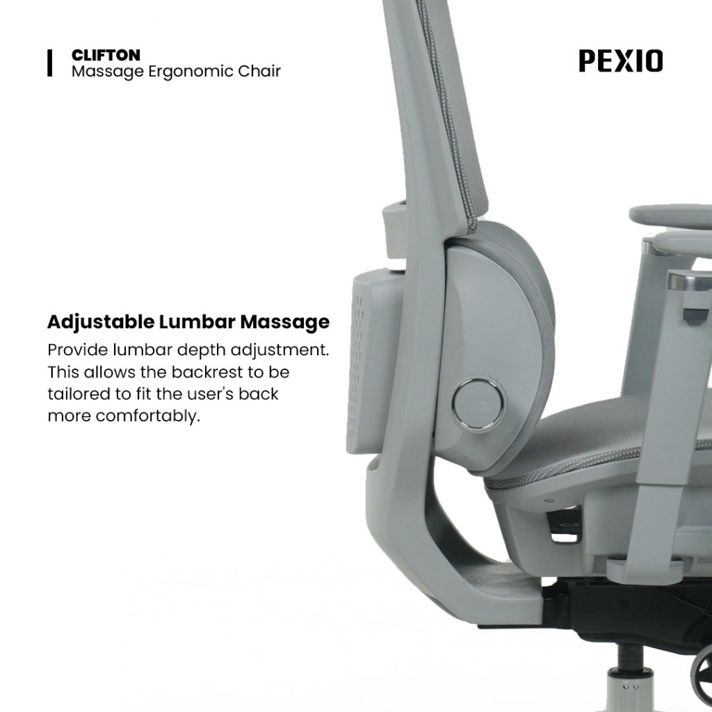 Jual Pexio Kursi Massage Ergonomis Clifton | Shopee Indonesia
