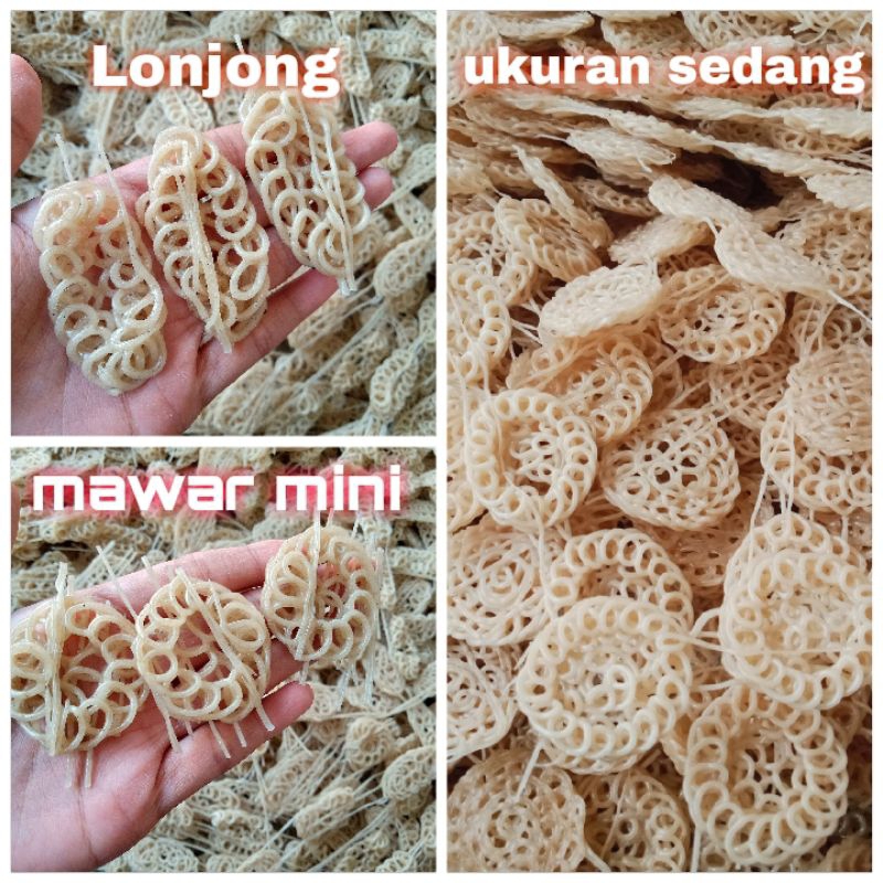 Jual kerupuk mawar rasa udang | kerupuk seblak mentah (250 gr) | Shopee ...