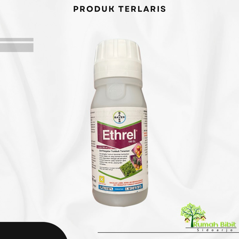 Jual Hormon Tanaman Zat Pengatur Tumbuh (ZPT) Ethrel 480SL 100 ml 100% ...