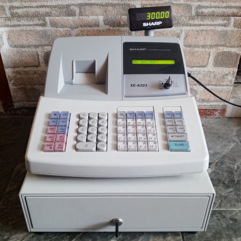 Jual Mesin kasir / Cash register Sharp XE-A203 | Shopee Indonesia