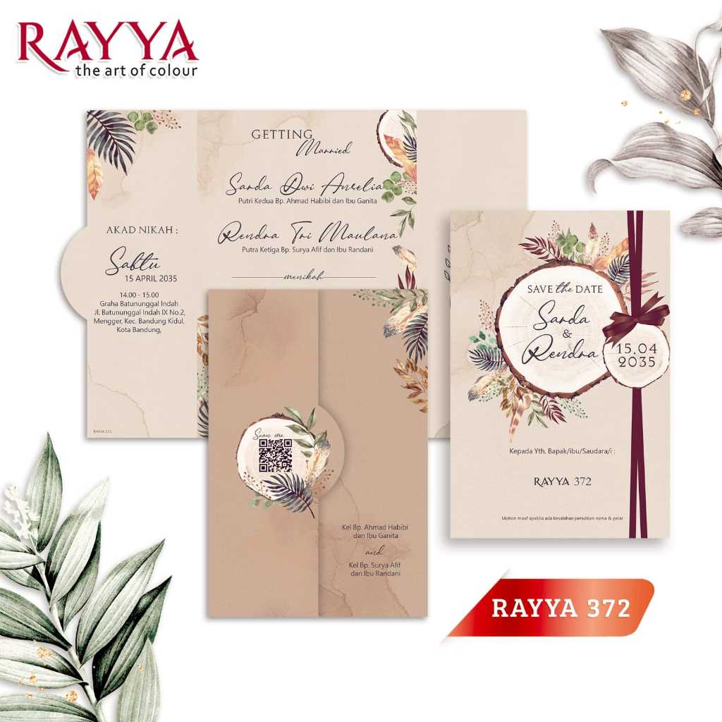 Jual RAYYA 372 Blangko Undangan | Undangan Murah | Shopee Indonesia