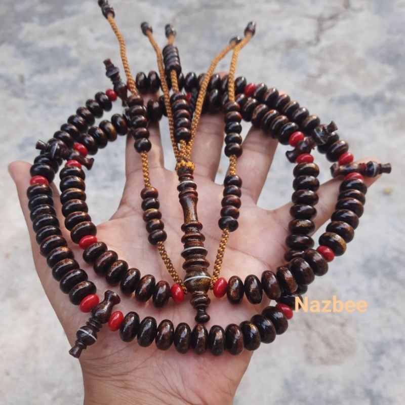 Jual Tasbih Yuser Tijani Tali Arus Akar Bahar Emas | Shopee Indonesia