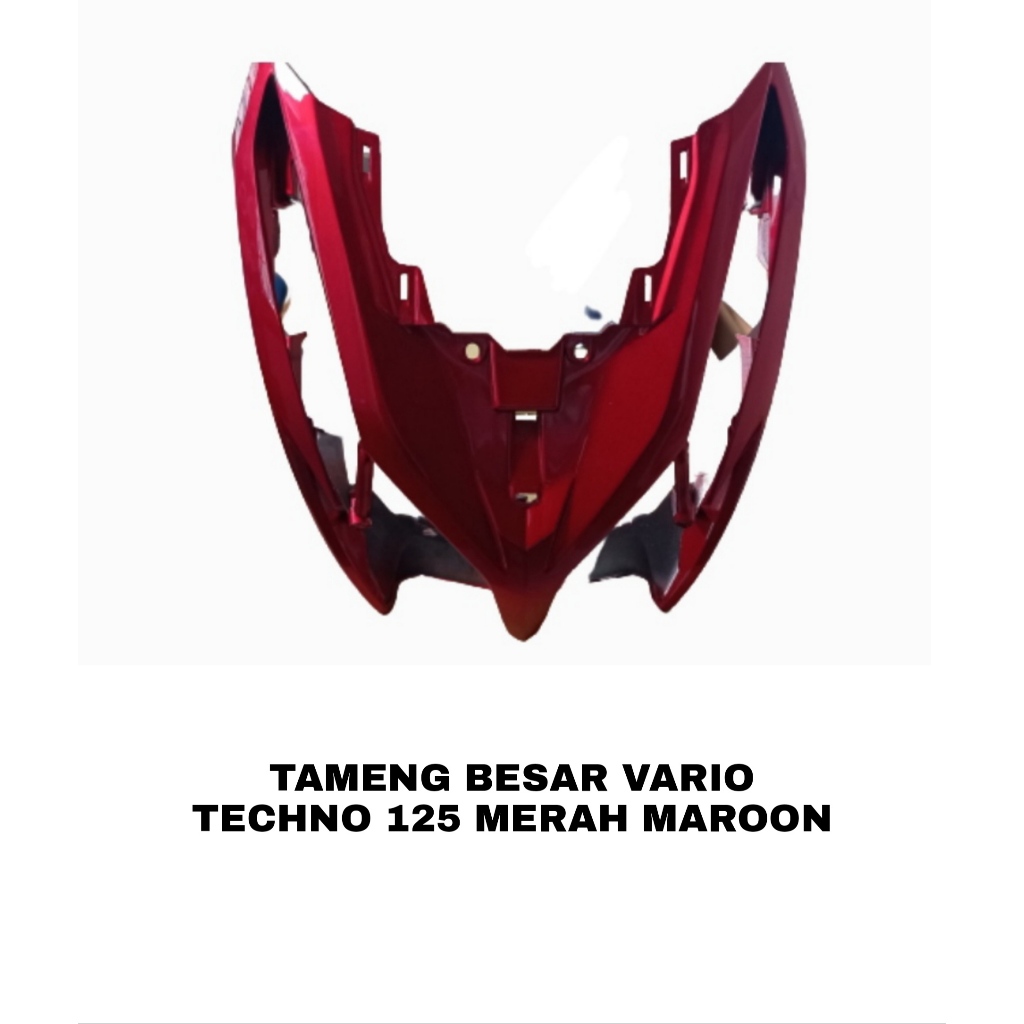 Jual FULL SET BODY VARIO TECHNO 125 MERAH MAROON / FULL BODY HALUS DAN ...